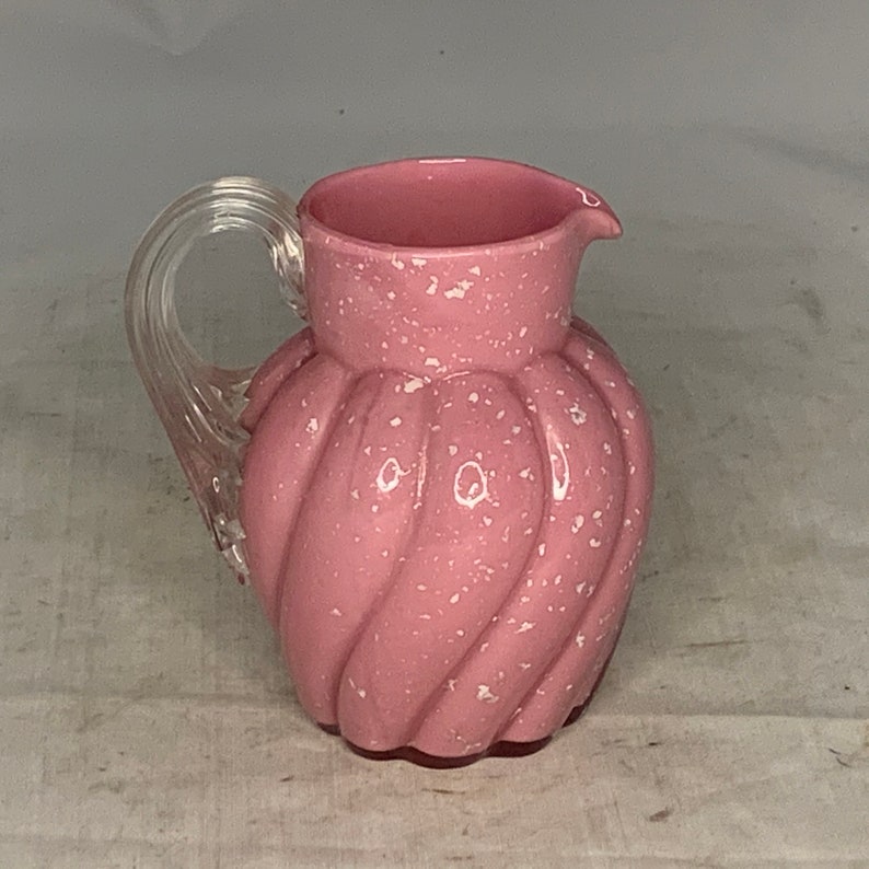 Vasa Murrhina Spangle Glass Cream Jug FREE SHIPPING - Etsy