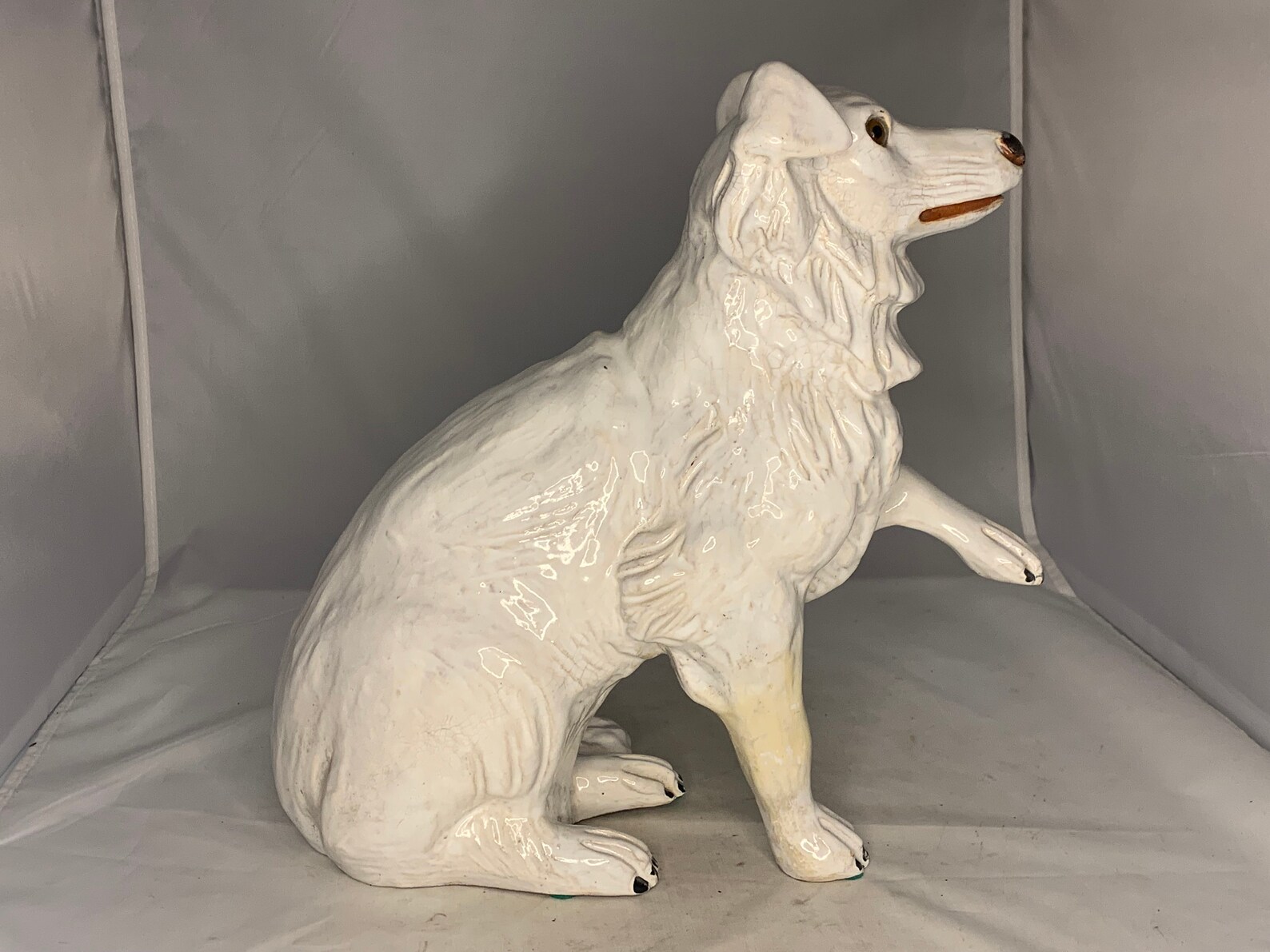 Italian Terracotta Dog Statue C. 1960s FREE SHIPPING | Etsy