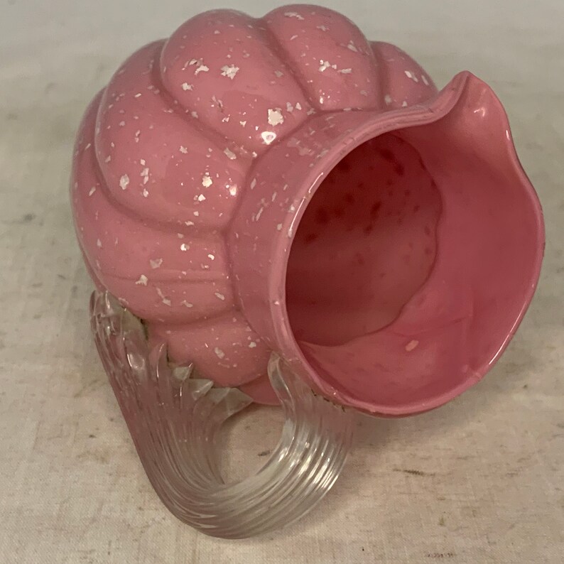 Vasa Murrhina Spangle Glass Cream Jug FREE SHIPPING - Etsy