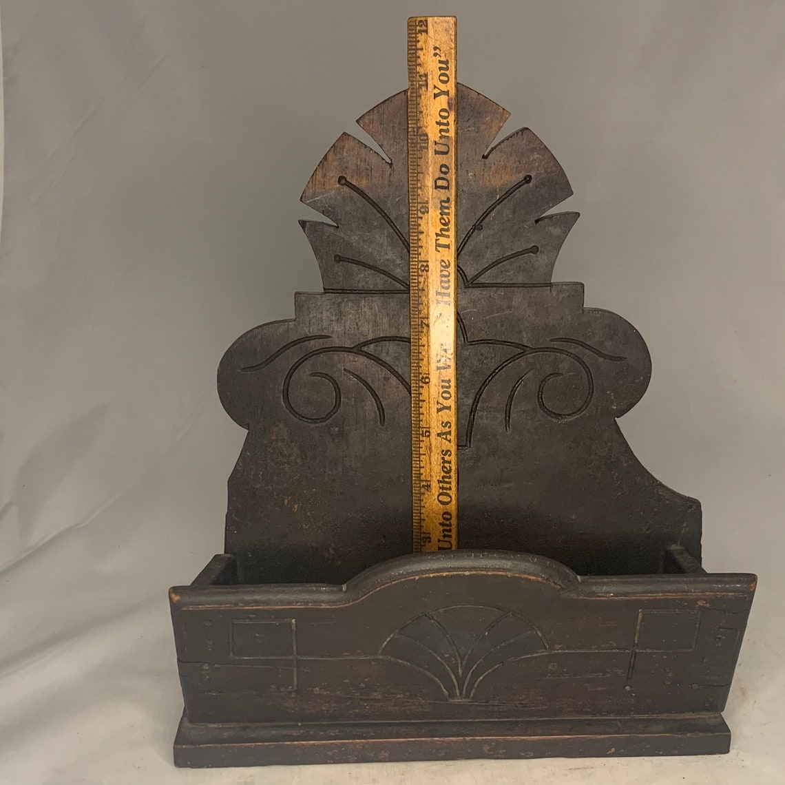 19th Century Primitive Candle Wall Box FREE SHIPPING - Etsy