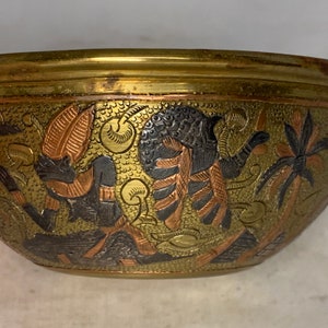 Cairo Ware Mixed Metals Bowl FREE SHIPPING! - Etsy