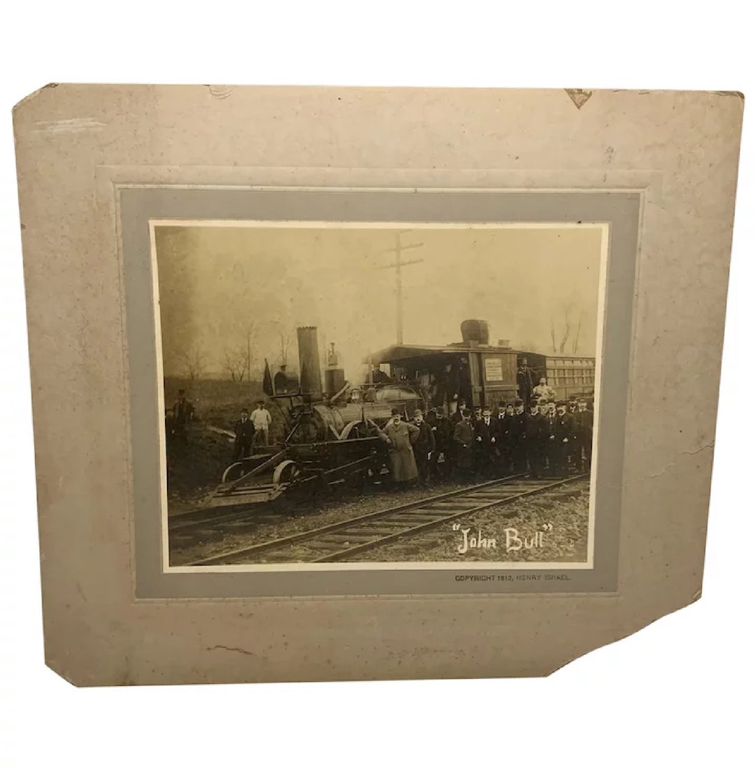 John Bull Locomotive Photo C. 1912 FREE SHIPPING! - Etsy
