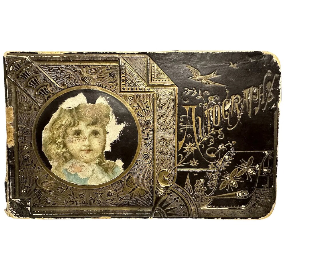 Victorian Autograph Book: Adams State College, Alamosa, Colorado C.1880 ...