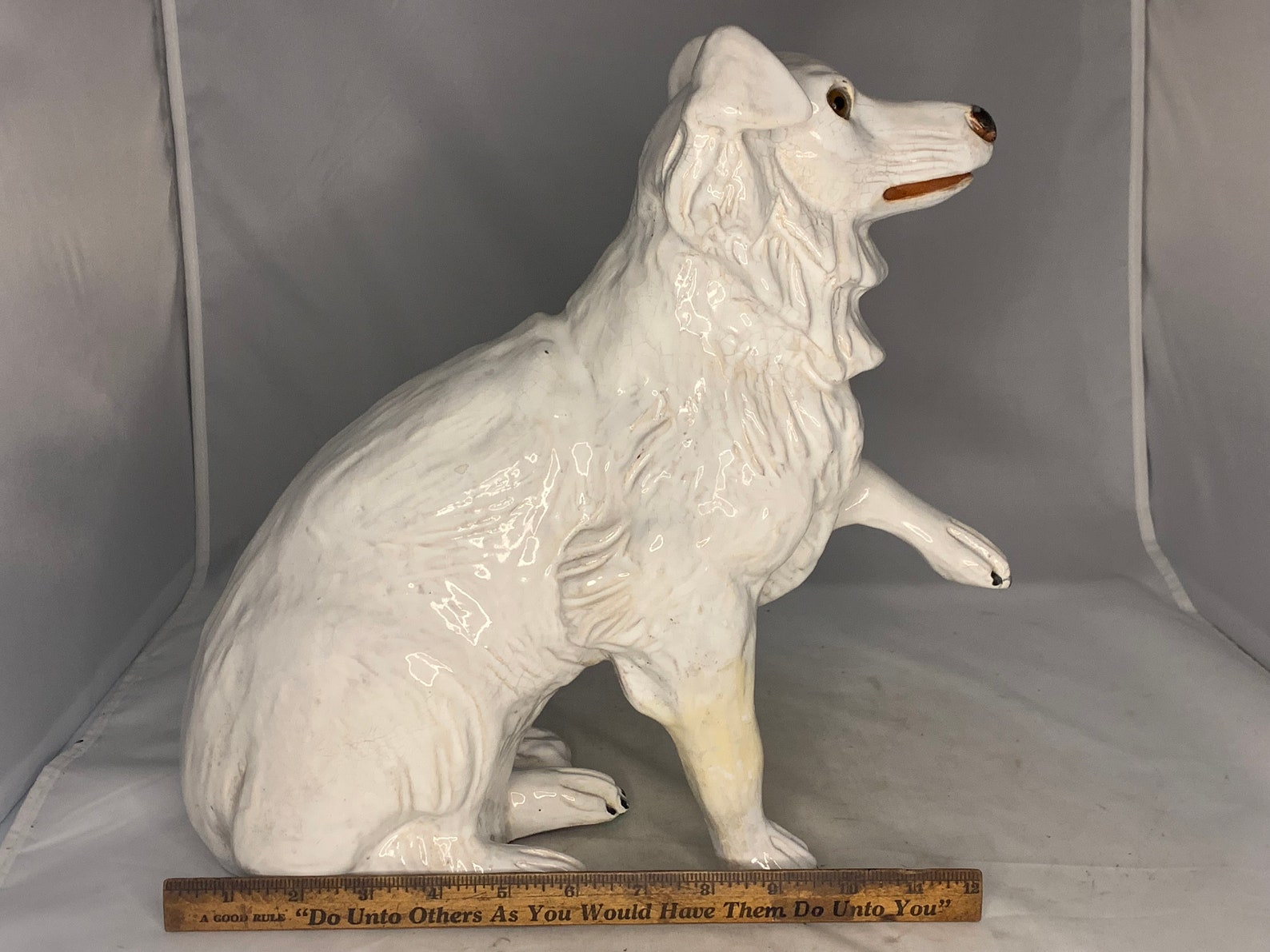 Italian Terracotta Dog Statue C. 1960s FREE SHIPPING | Etsy