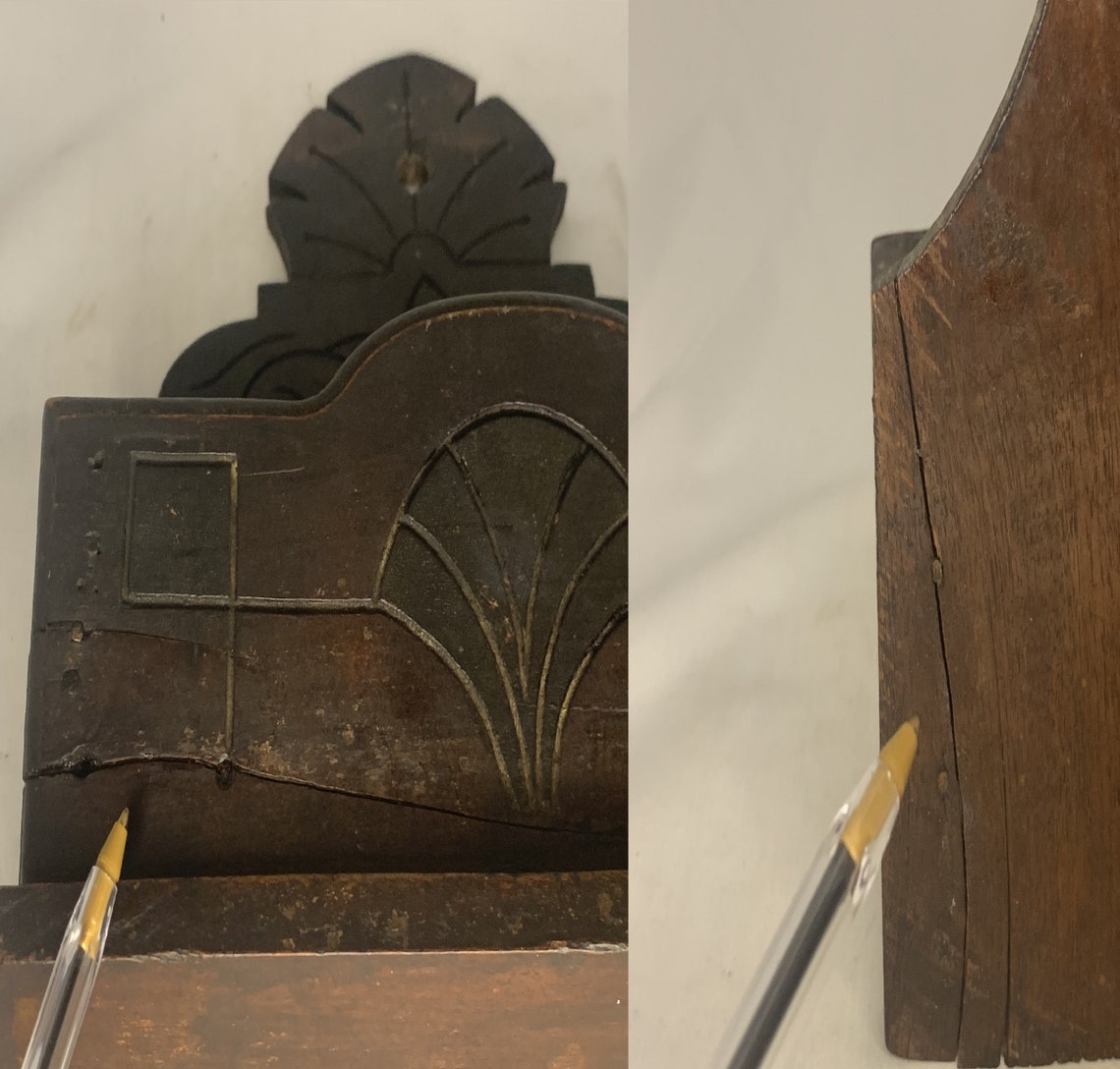 19th Century Primitive Candle Wall Box FREE SHIPPING - Etsy