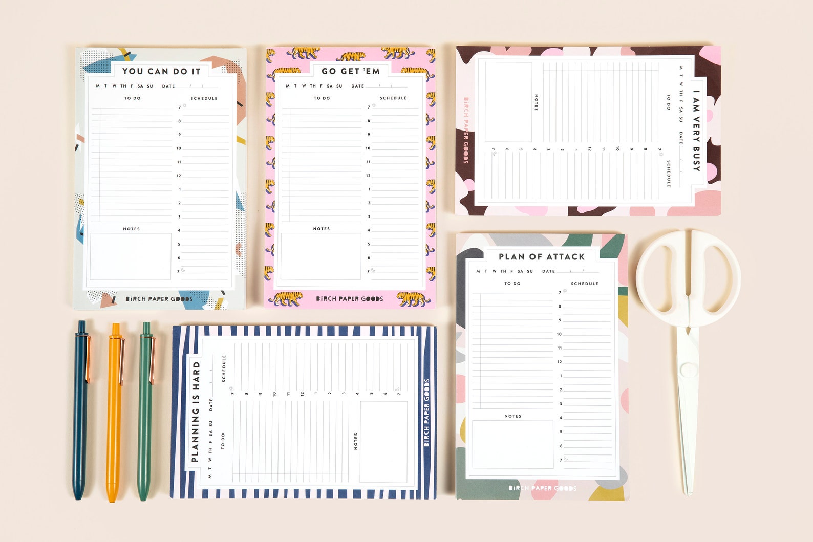 Daily Notepad, Plan of Attack - Etsy