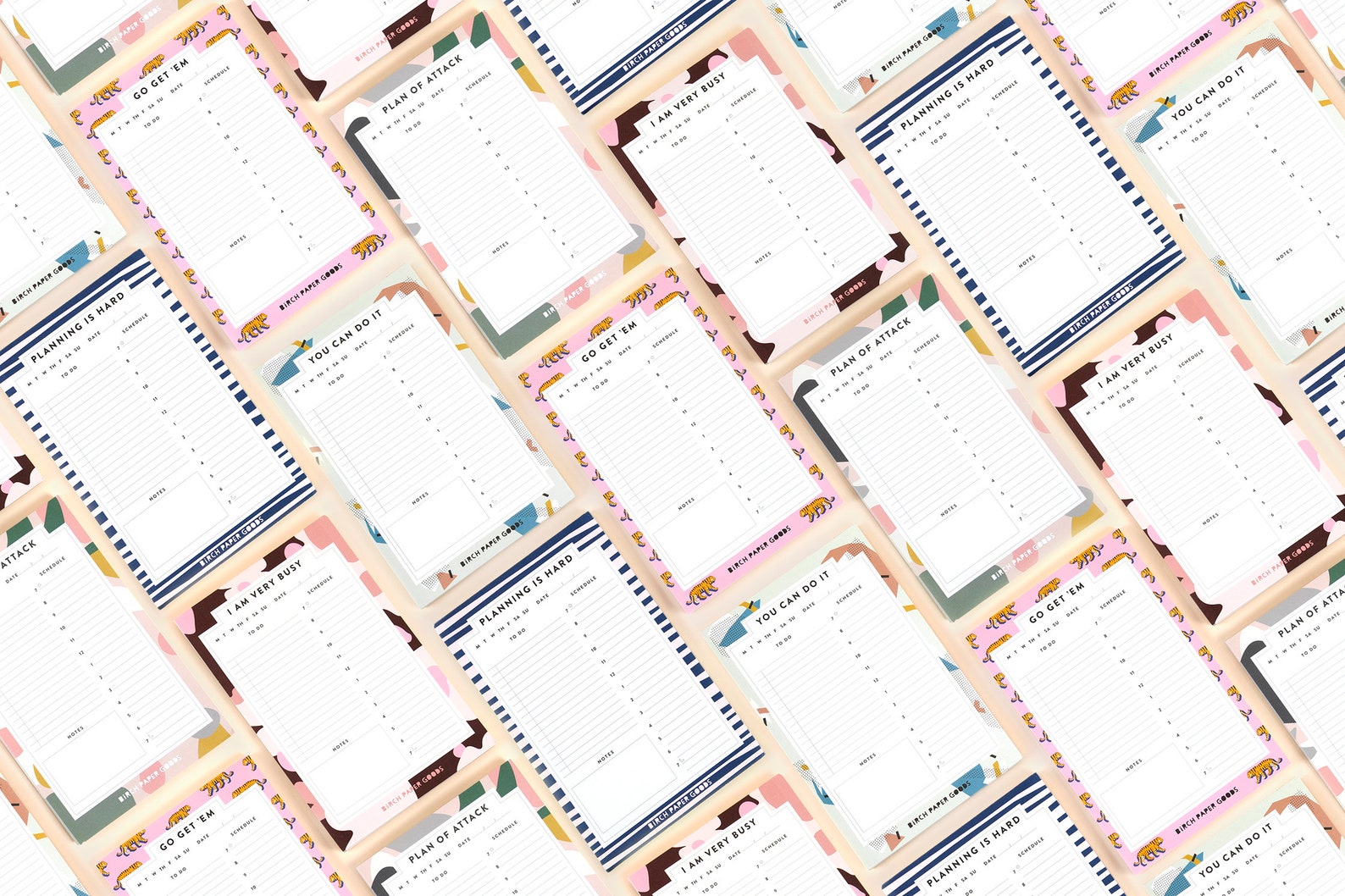 Daily Notepad, Plan of Attack - Etsy