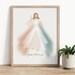 Divine Mercy - Minimalist Catholic Art Print - DIGITAL DOWNLOAD - Jesus ...