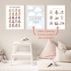 MY FEELINGS ASL Sign Language Poster 20 Emotions - Educational Poster ...