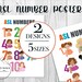 ASL NUMBER POSTERS Printable Sign Language - Educational - Playroom ...