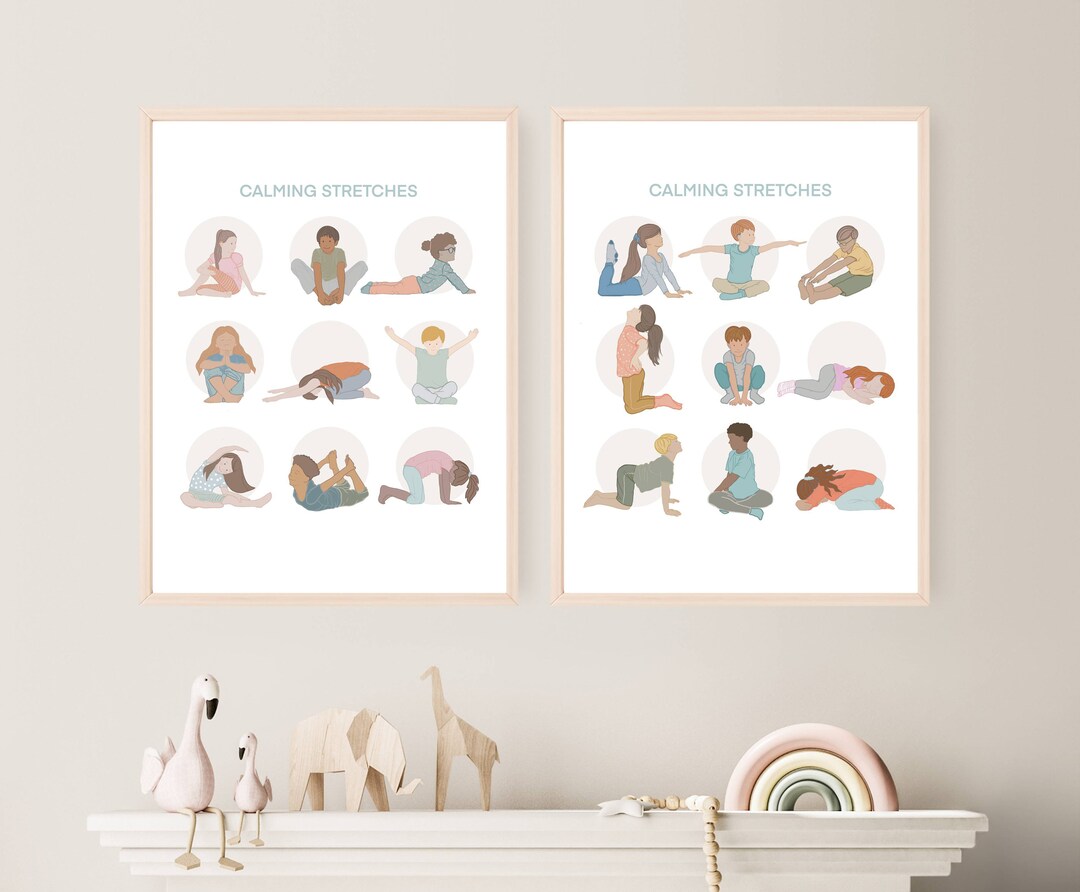 Educational POSTER CALM CORNER Printable, Zone, Calming Strategies ...