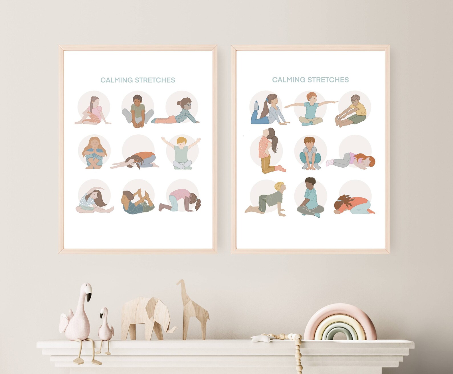 Educational POSTER CALM CORNER Printable Zone Calming - Etsy