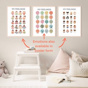 MY FEELINGS ASL Sign Language Flashcards 20 Emotions - Educational ...