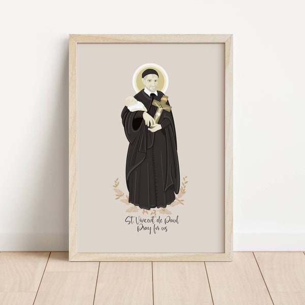 Vincent De Paul Art - Etsy