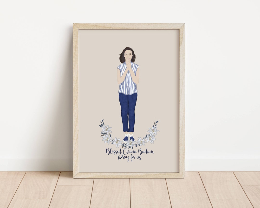 Blessed CHIARA BADANO - Catholic Saint Art Print - Digital Download ...