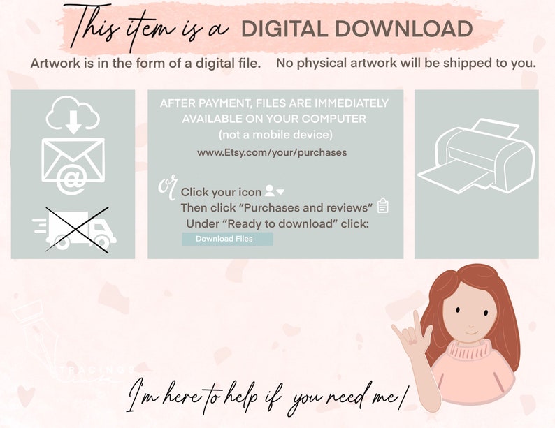 ASL COLOR POSTER Printable Sign Language - Educational Poster ...