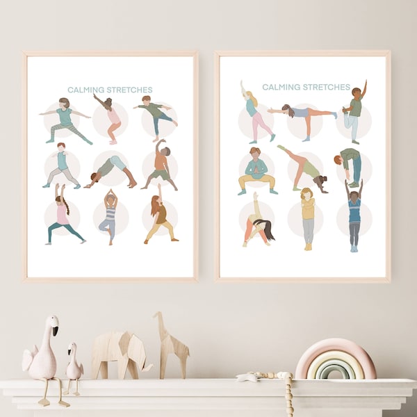 Yoga Poster - Etsy