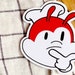 Asian Snacks Stickers | Thinking Jollibee Vinyl Die Cut | Filipino ...
