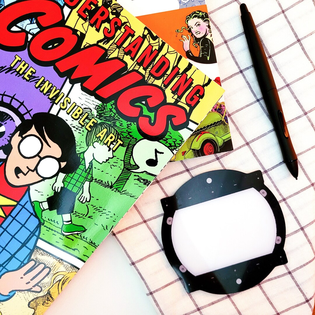 Animation Disc Acrylic Drink Coaster | Studio Oxberry Cel Drawing Light ...