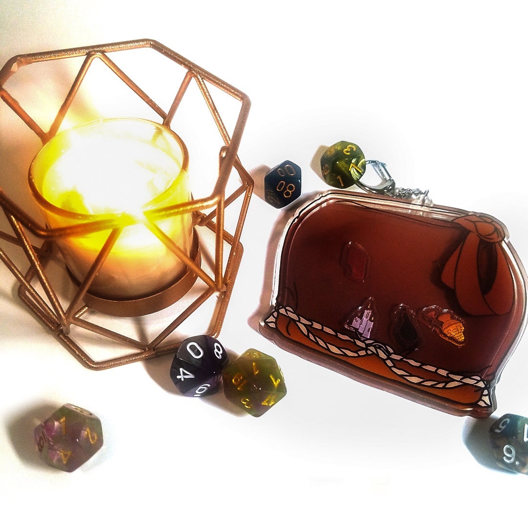 Dnd 5E Shaker Charm Keychain, Cleric Monk Priest's Pack Stim Toy Gift ...