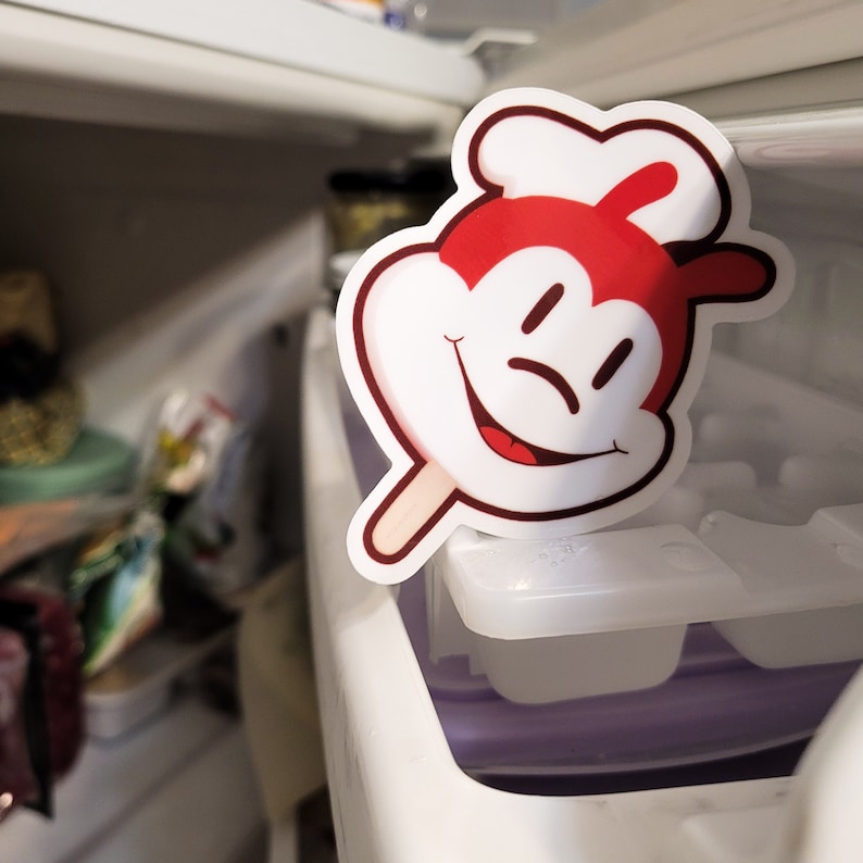 Jollibee Character Popsicle Vinyl Sticker Filipino Cartoon - Etsy