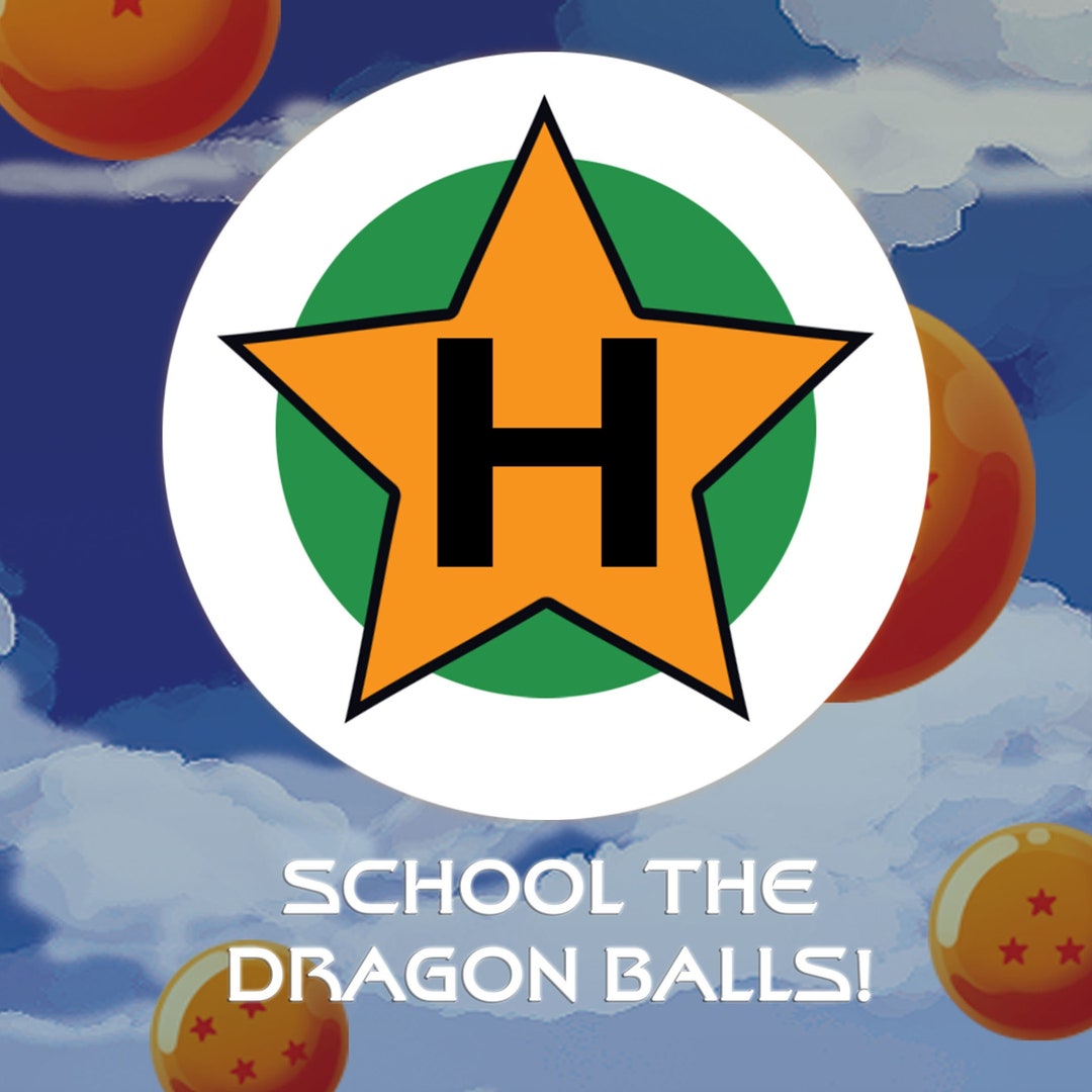 Dragon Ball Orange Star High School Vinyl Sticker | Anime Stickers ...