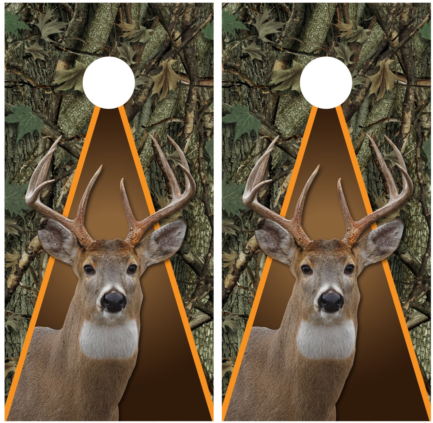 Whitetail Buck Deer Camouflage Hunting Cornhole Decal Wrap - Etsy