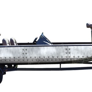 Riveted Metal Distressed Boat Wrap Kit 3M Cast Vinyl - 15 Sizes ...