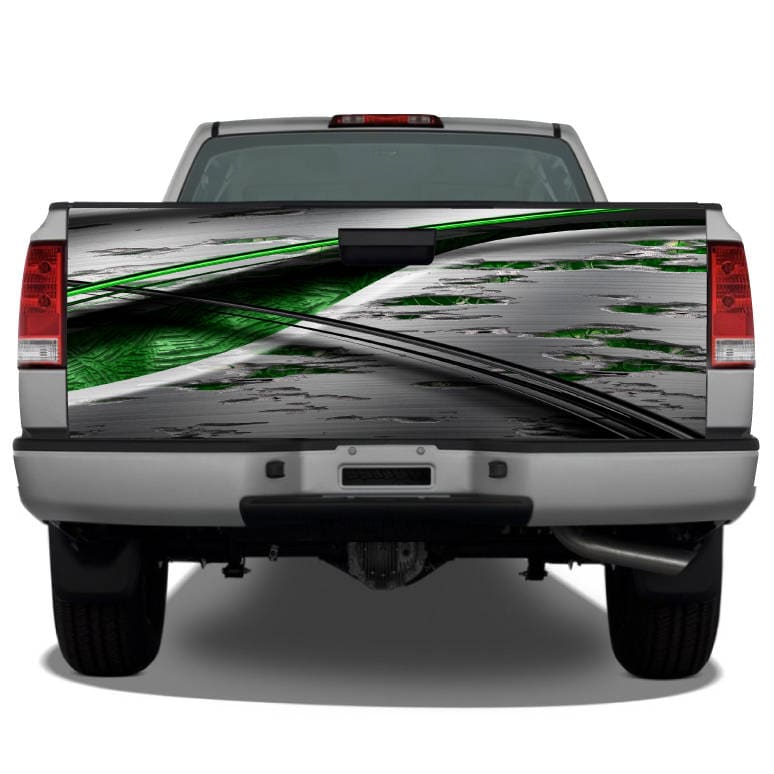 Graphic 107 Abstract Torn Ripped Metal Truck Tailgate Wrap | Etsy