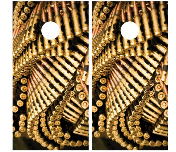 Bullets Ammo Military Background Cornhole Decal Wrap - Etsy