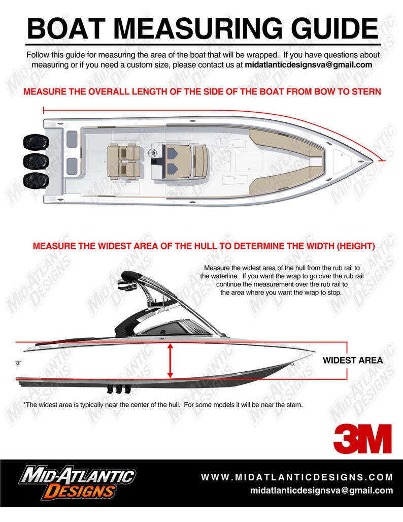 Sidewinder (green) Boat Wrap Kit Vinyl Graphic Decal 3M - 15 Sizes ...