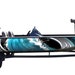 Blue Wave Abstract Boat Wrap Kit Vinyl Graphic Decal 3M - 15 Sizes ...