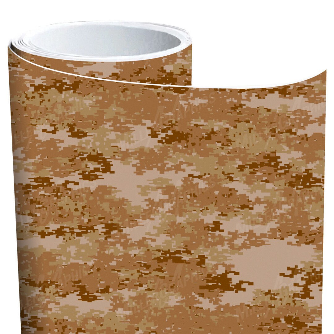 Camo digital Desert Wrap Vinyl Roll Sheet 3M - Etsy