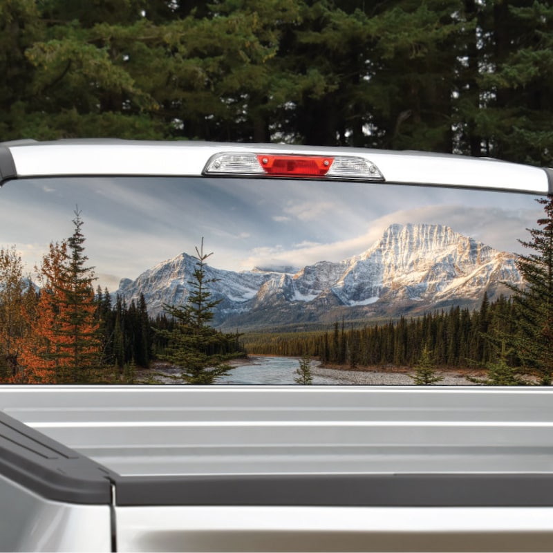 Mountain Scene Window Film - Etsy