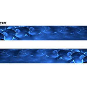 Ripple (blue) Abstract Boat Wrap Kit 3M Cast Vinyl - 15 Sizes Available ...