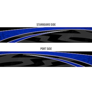 Stealth blue Boat Wrap Kit 3M Premium Cast Vinyl 15 Sizes - Etsy