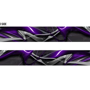 Typhoon (purple) Abstract Boat Wrap Kit Vinyl Graphic Decal 3M - 15 ...