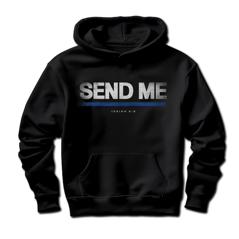 Police Officer Send Me Thin Blue Line First Responder T Shirt Hoodie ...