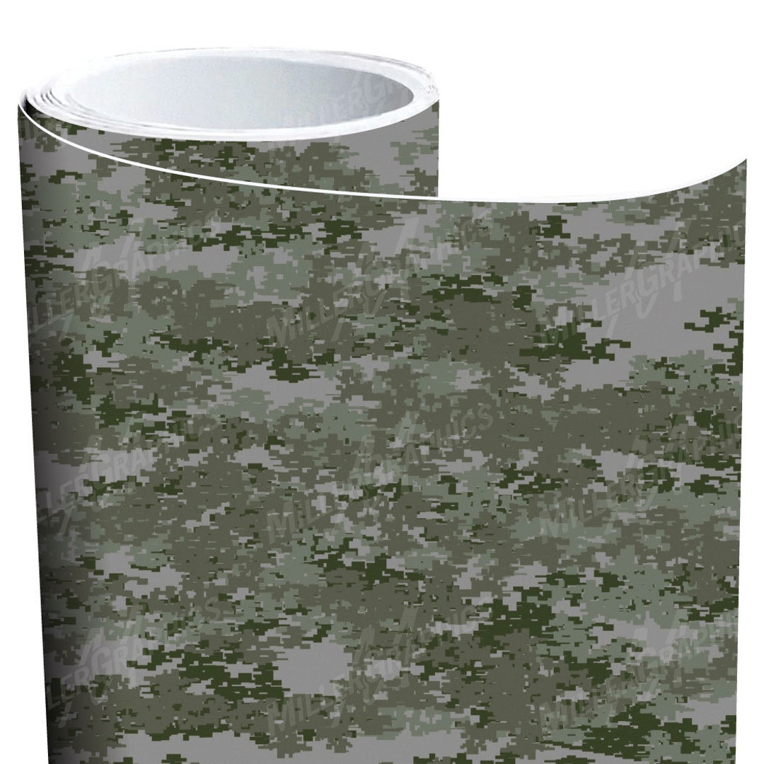 Camo "digital Army" Wrap Vinyl Roll Sheet 3M - Many Sizes Available - Etsy