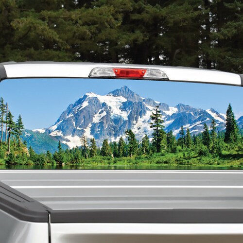 Beach Sunset 3 Rear Window Graphic Decal perforated - Etsy