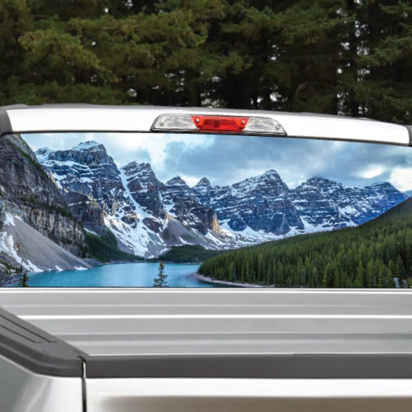Mountain Scene Window Film - Etsy