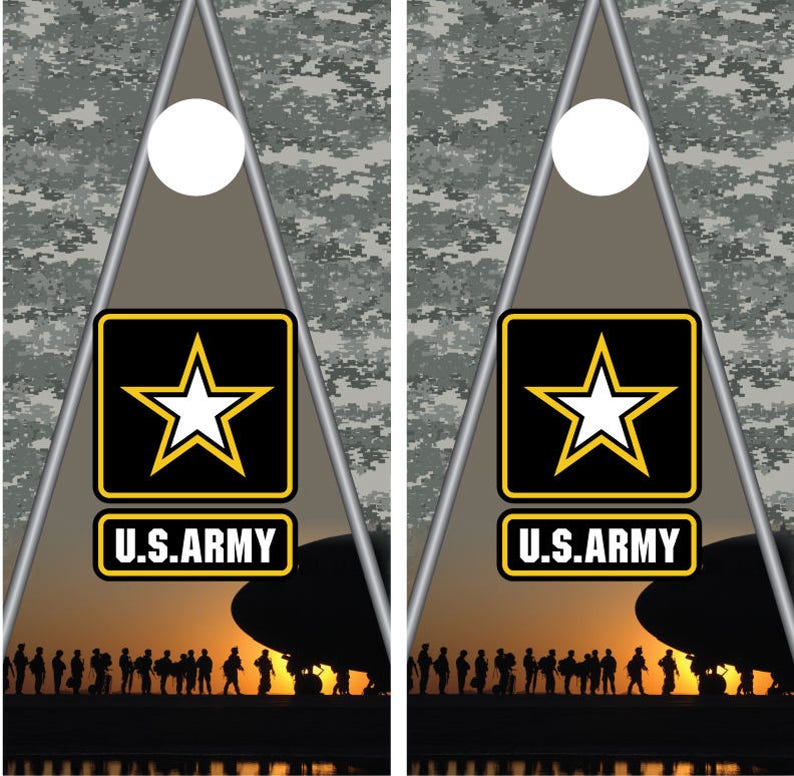 U.S. Army Soldiers Digital Camo Cornhole Board Decal Wrap Wraps - Etsy