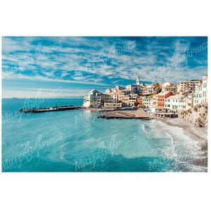 Italy Ocean Beach Scene Wall Decal Sticker Graphic Art Mural - 4 Sizes ...