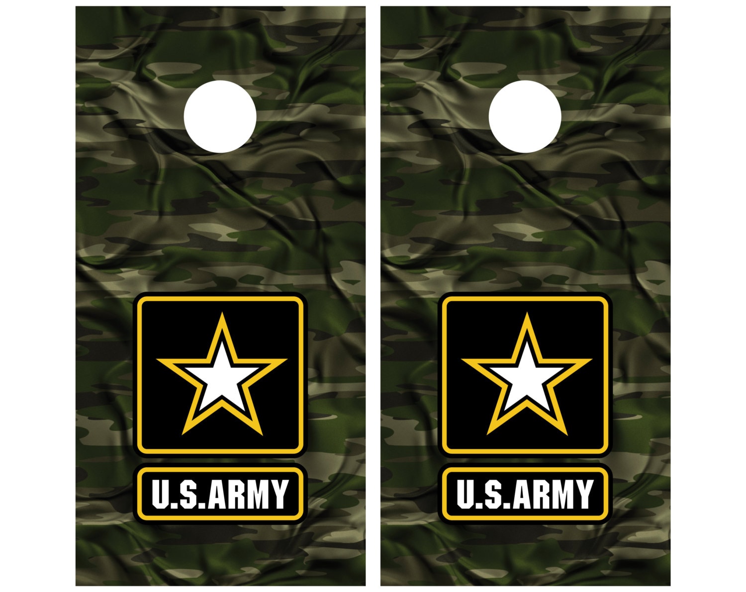 US Army Military Camouflage Cornhole Decal Wrap - Etsy