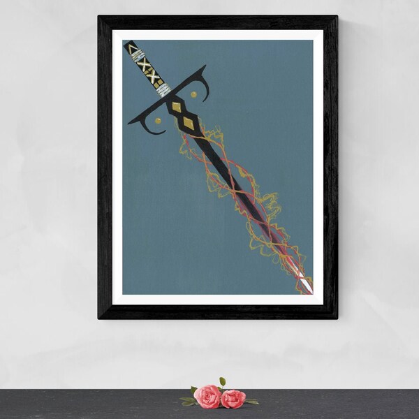 Lightning Sword Art - Etsy