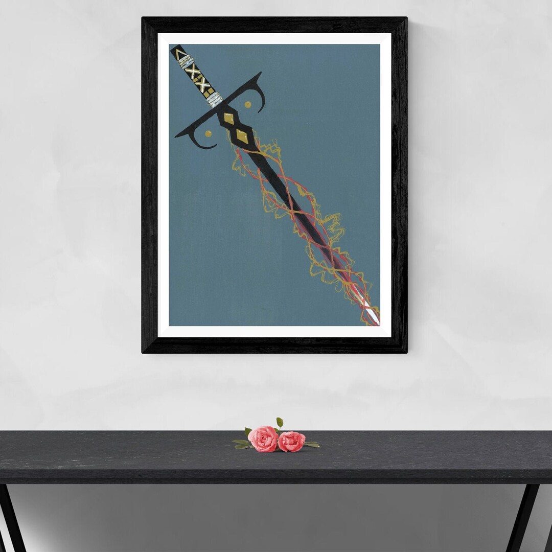 Battle Gear PRINT Espada relámpago, Impresión de arte conceptual de ...
