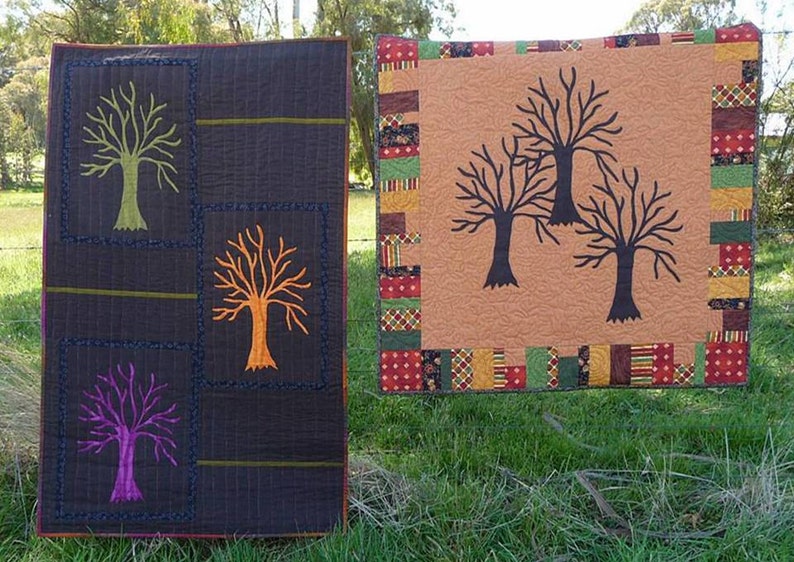 Enchanted Forest Quilt Pattern (PDF Download) by Leslie Edwards ...