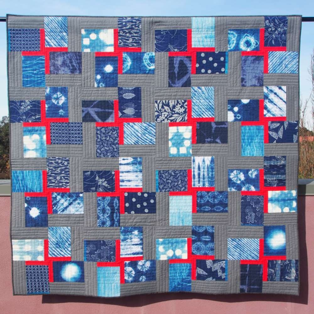 Double Crossed Quilt Pattern PDF Download by Leslie Edwards Quilting ...