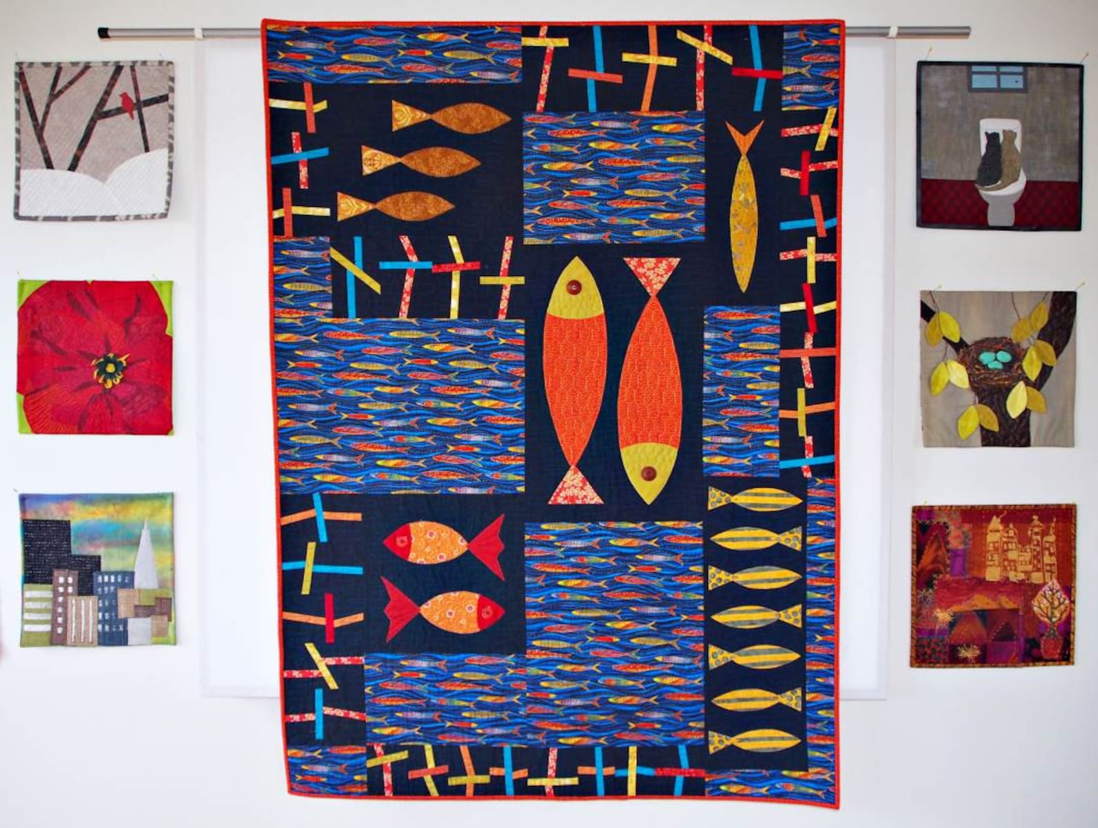 Fish and Chips Quilt Pattern (PDF Download) by Leslie Edwards ...