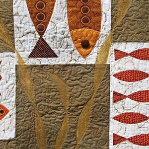 Fish and Chips Quilt Pattern (PDF Download) by Leslie Edwards ...